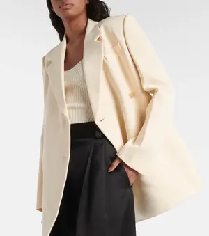 Khaite Otero Wool-blend Blazer
