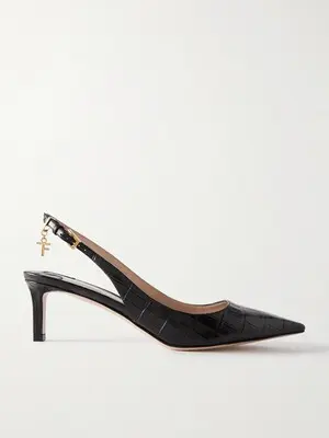 TOM FORD Angelina Logo-embellished Pumps