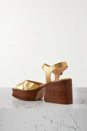Gabriela Hearst Zuri Platform Leather Sandals