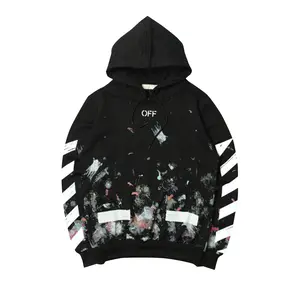 Off-White Diag Galaxy Brushed Over Hoodie