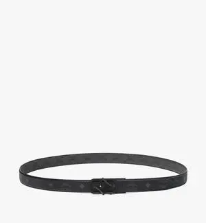 Mcm Diamond Buckle Reversible Monogram Belt