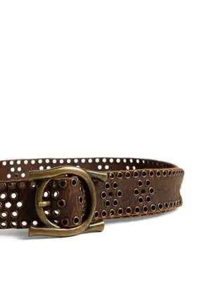 Dsquared2 Perforated Leather Belt