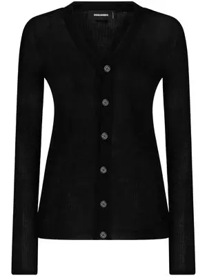 Dsquared2 V-neck Cotton Cardigan