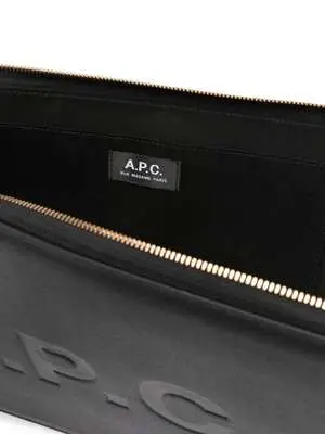 A.p.c. Logo-print Clutch