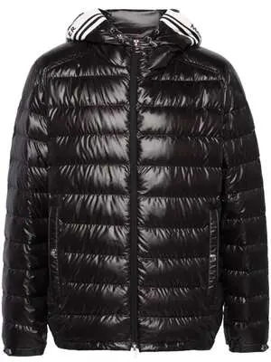 Moncler Cornour Hooded Down Jacket - Black