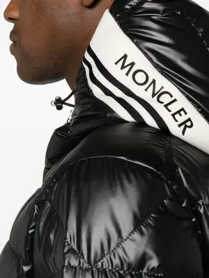 Moncler Cornour Hooded Down Jacket - Black