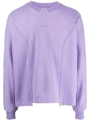 OFF DUTY Futur Logo-embroidered Cotton Sweatshirt - Purple