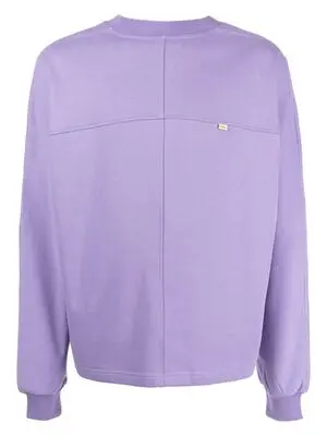 OFF DUTY Futur Logo-embroidered Cotton Sweatshirt - Purple