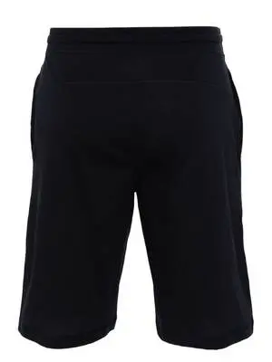 Paul Smith Logo-patch Jersey Shorts - Blue