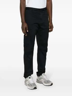 Stone Island Organic Cotton Stretch Cargo Pants - Blue