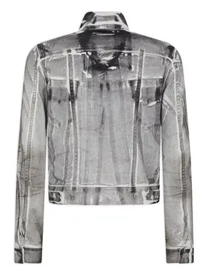 Dsquared2 Distressed Denim Jacket