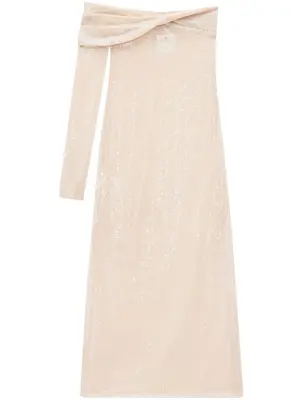 COURREGES One-shoulder Maxi Dress