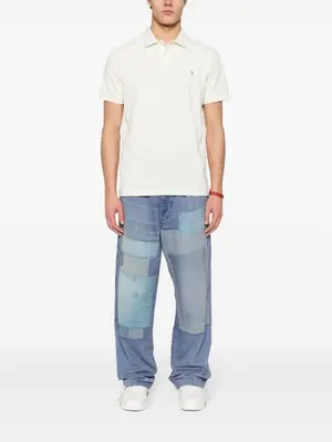 Polo Ralph Lauren Polo Pony Cotton Polo Shirt - Neutrals