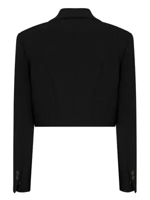 Dsquared2 Logo-plaque Cropped Blazer