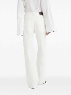 Brunello Cucinelli Mid-rise Wide-leg Jeans