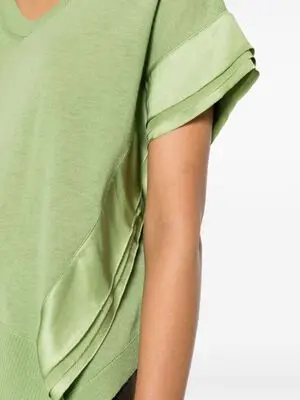 Dorothee Schumacher Glossy-appliqué Knitted Top