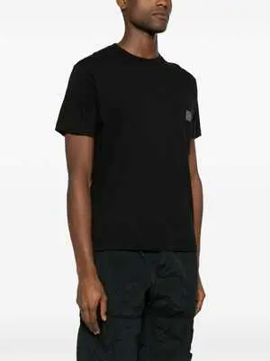 Stone Island Compass-patch Cotton T-shirt
