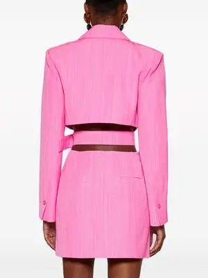 Jacquemus La Robe Bari Blazer Minidress - Pink