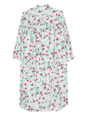 Marni Reverie-print Cotton Shirtdress