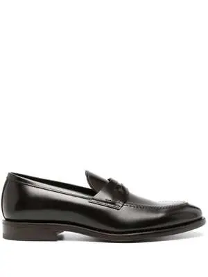 HENDERSON BARACCO Leather Penny Loafers