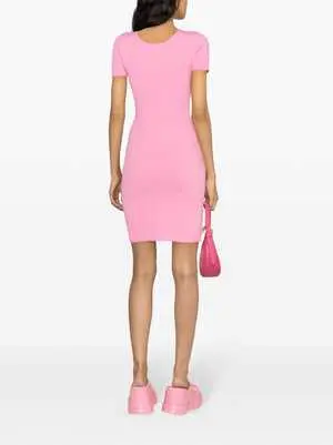 Dsquared2 Knitted Cut-out Mini Dress