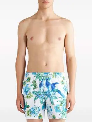 Etro Floral-print Swim Shorts