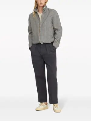 Brunello Cucinelli Pleated Cotton Trousers