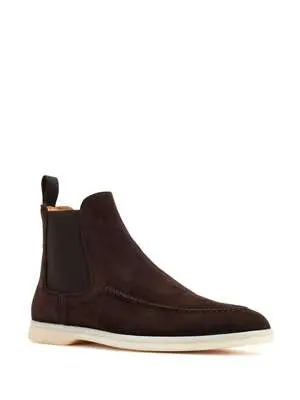 SCAROSSO Suede Chelsea Boots
