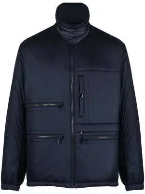 Zadig&Voltaire Logo-patch Zip-up Padded Coat