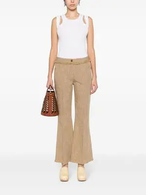 Etro Flared Cropped Trousers