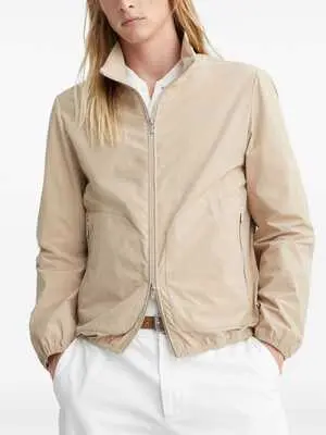Brunello Cucinelli Zip-fastening Windbreaker Jacket - Neutrals