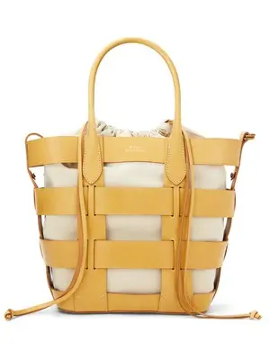 Ralph Lauren Woven Leather Tote