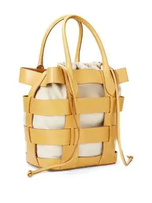 Ralph Lauren Woven Leather Tote