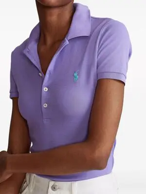Polo Ralph Lauren Stretch-cotton Polo - Purple