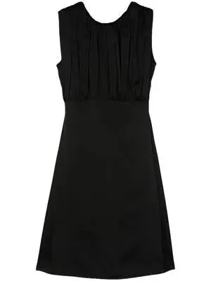 JIL SANDER Sleeveless Midi Dress - Black