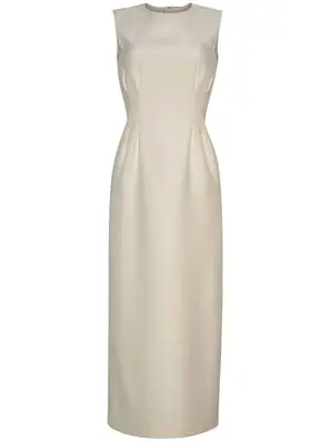 Adam Lippes Ophelia Sheath Dress - Neutrals