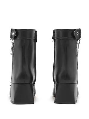 COURREGES Gogo Leather Ankle Boots