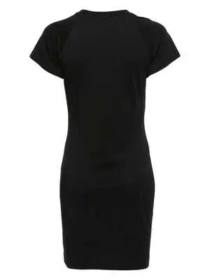 Moschino Logo-embroidered T-shirt Dress