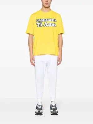 Dsquared2 Dan Logo-print Jersey Trousers