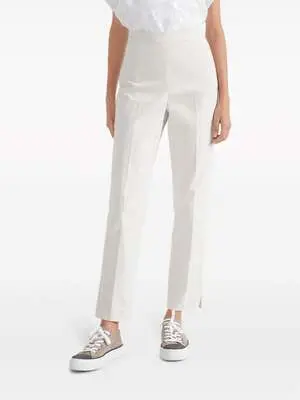 Brunello Cucinelli Stretch-cotton Capri Trousers
