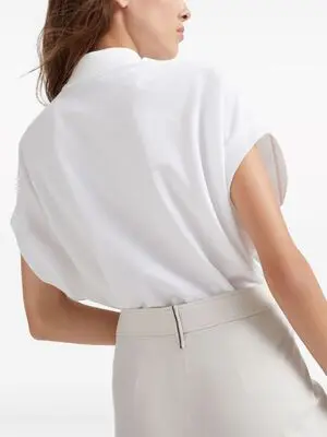 Brunello Cucinelli Stretch-cotton Capri Trousers