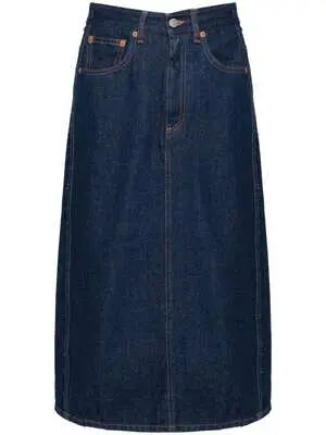 MAISON MARGIELA Denim Midi Skirt