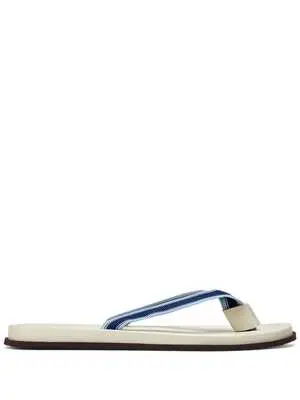 Brunello Cucinelli Leather Flip Flops