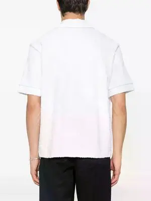 Casablanca Monogram Terry-cloth Shirt - White