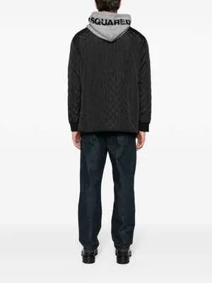 Dsquared2 Quilted Hooded Jacket
