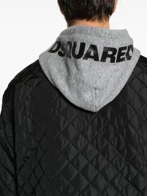 Dsquared2 Quilted Hooded Jacket