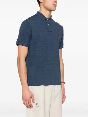 Polo Ralph Lauren Polo Pony Cotton Polo Shirt - Blue