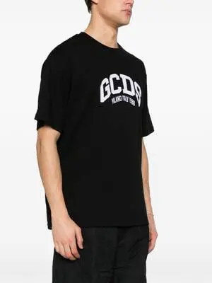 Gcds Lounge Cotton T-shirt - Black