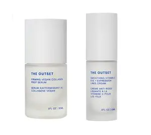THE OUTSET Ultimate Duo: Vitamin C Eye Cream +collagen Serum - One-color