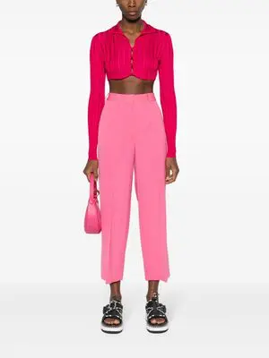 Stella McCartney Wide-leg Wool Trousers